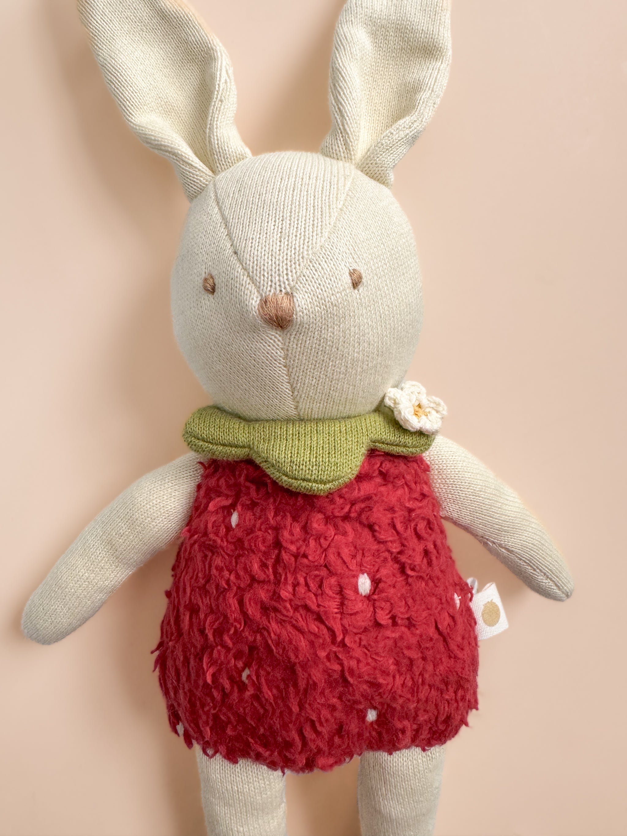 Bailey Bunny Strawberry Plush Toy – The Blueberry Hill