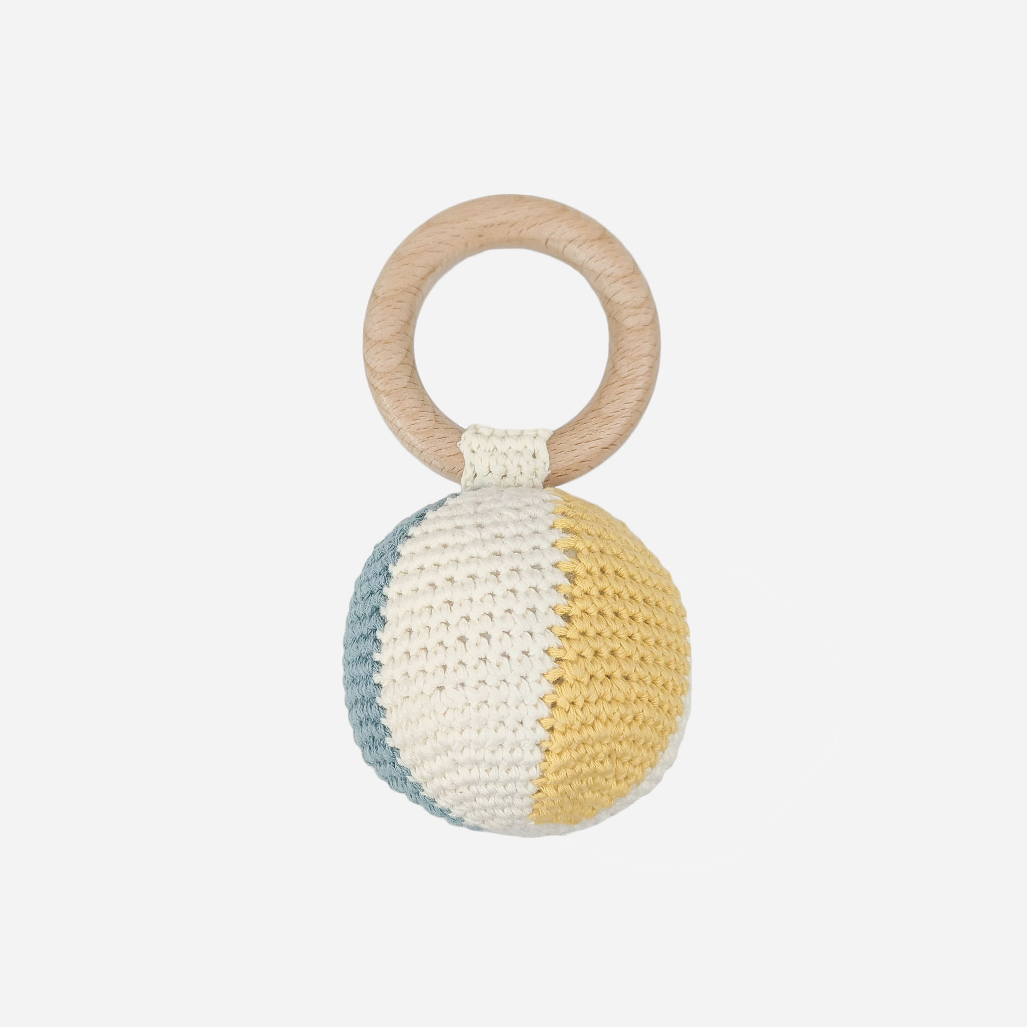 Beach Ball Cotton Baby Teether Rattle Nautical Gift – The Blueberry Hill
