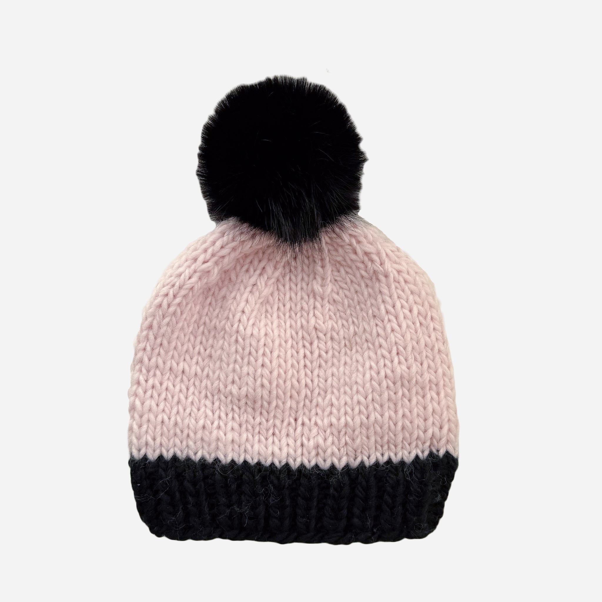 Handmade Coco Hat in Baby Pink/Black – The Blueberry Hill