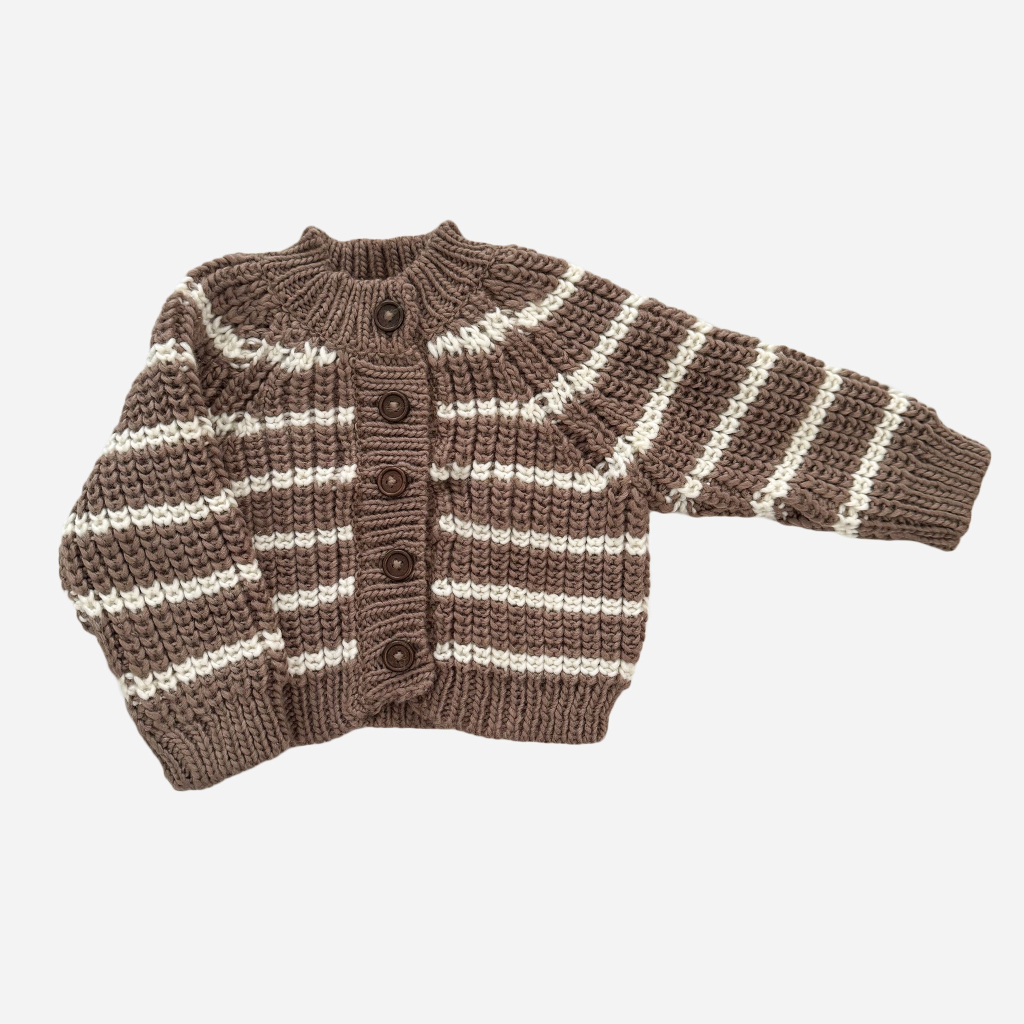 Rib Knit Stripe Cartigan in Tan – The Blueberry Hill