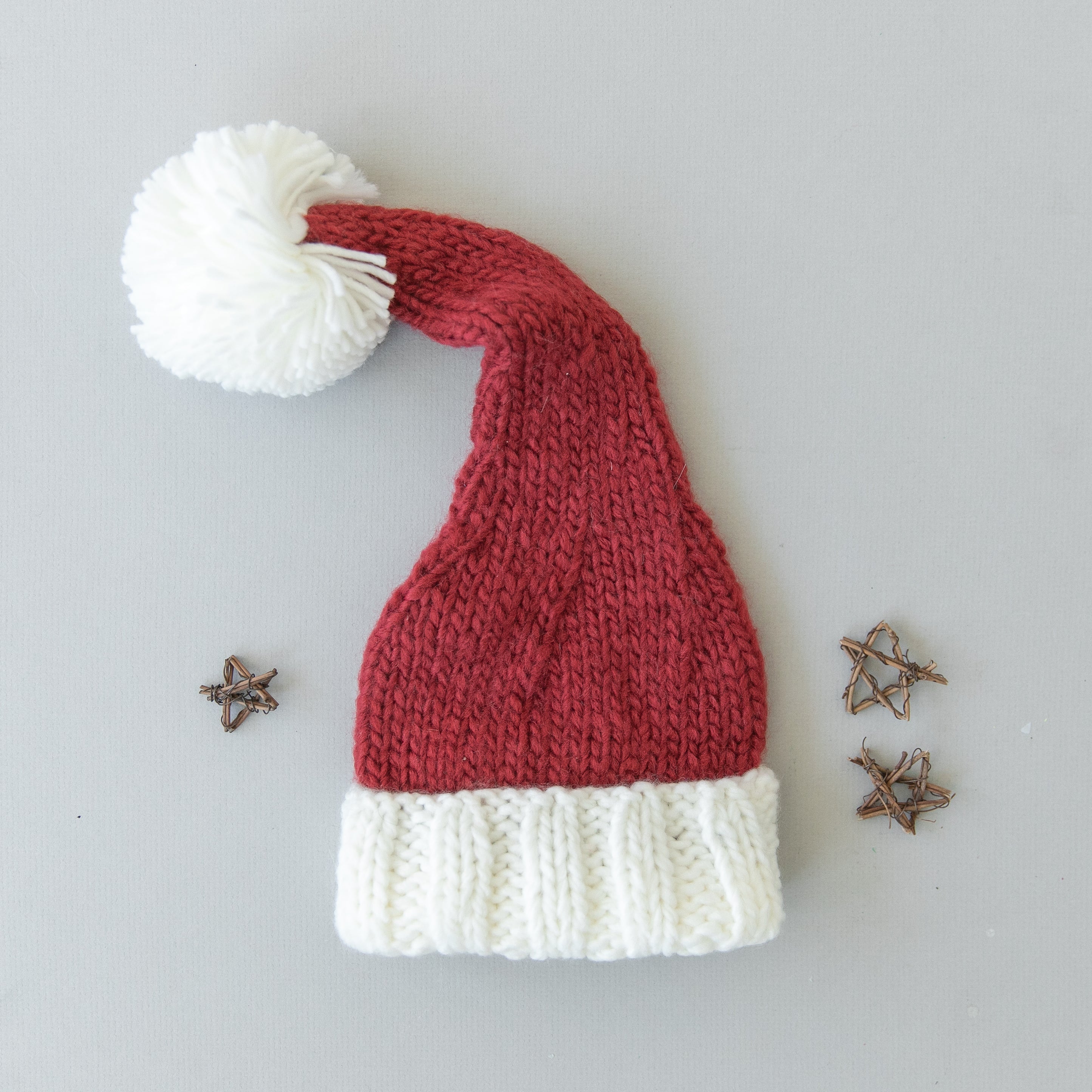 Nicholas Santa Knit Hat – The Blueberry Hill